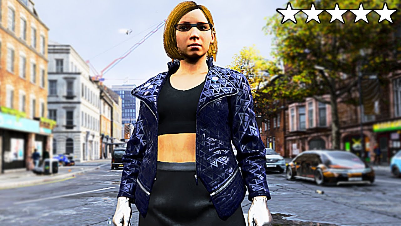 CRAZY GIRL FIVE STAR POLICE RAMPAGE IN LONDON!!! (Watch Dogs Legion ...