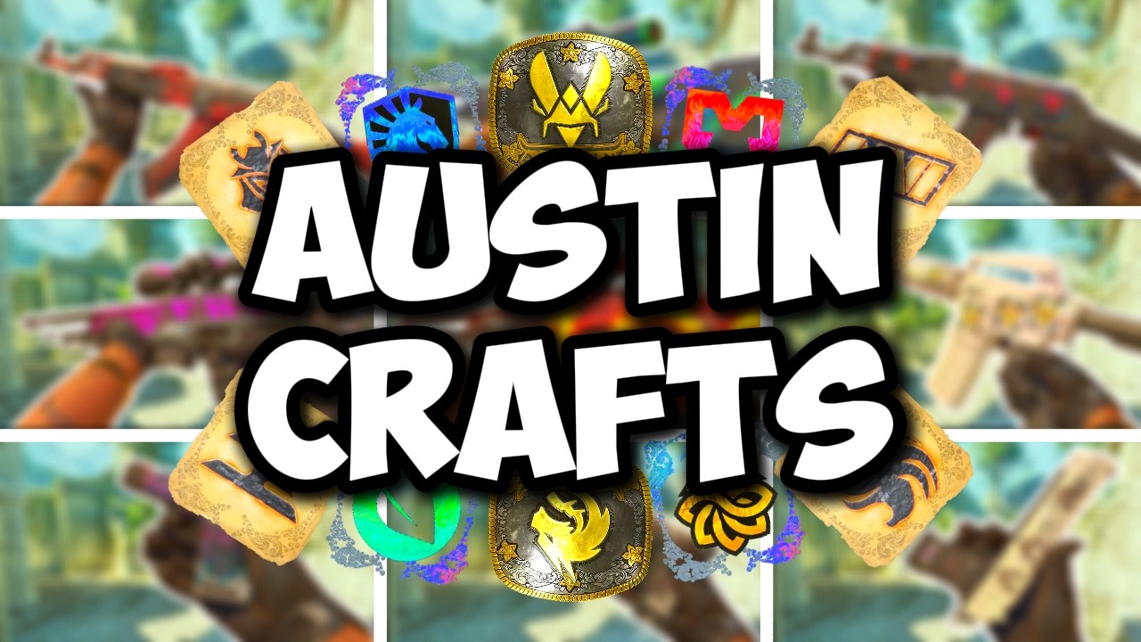 TOP 50 AUSTIN MAJOR STICKER CRAFTS - YouTube