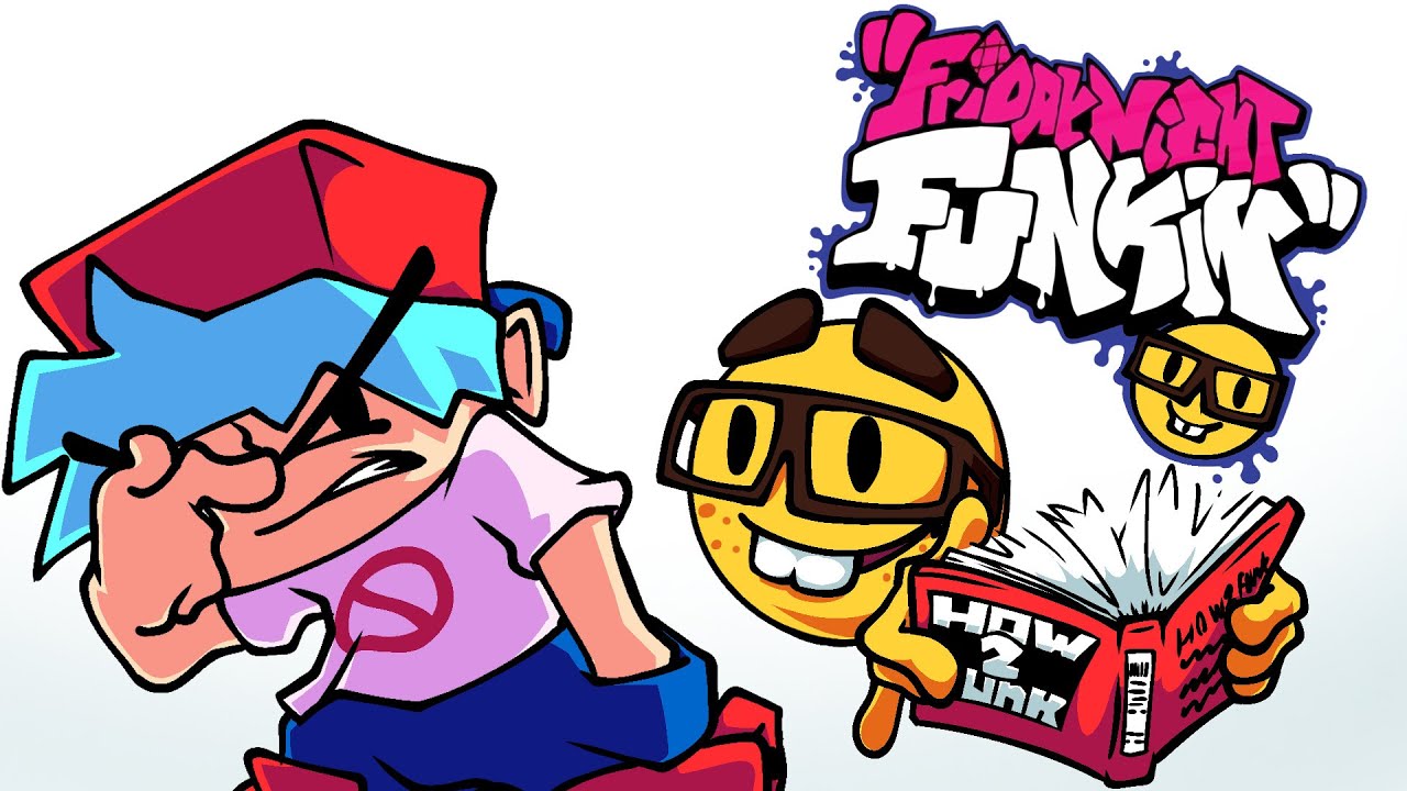 Friday Night Funkin': Vs Nerd Face emoji Full Week [FNF Mod/HARD] - YouTube