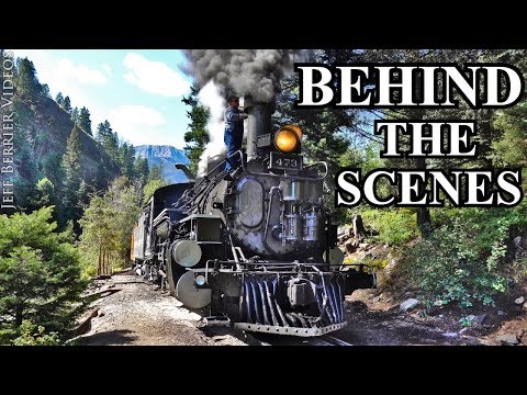Behind The Scenes on a Steam Locomotive [4K]