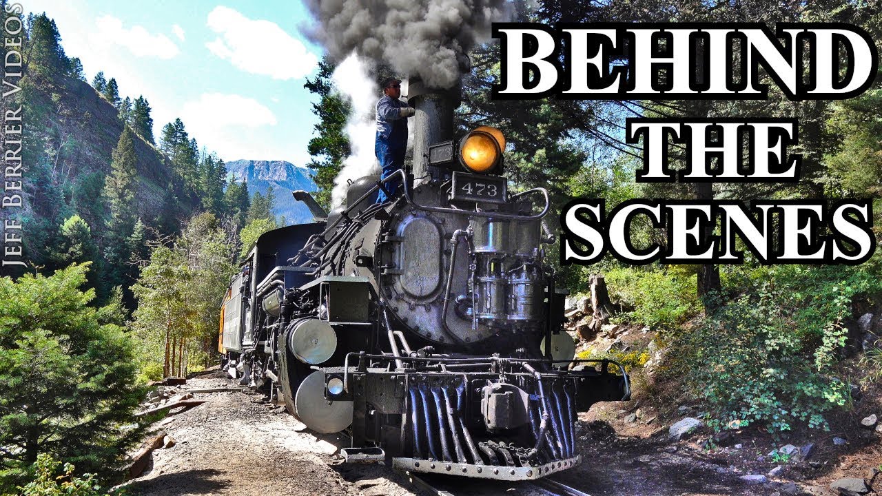 Behind The Scenes on a Steam Locomotive [4K] - YouTube