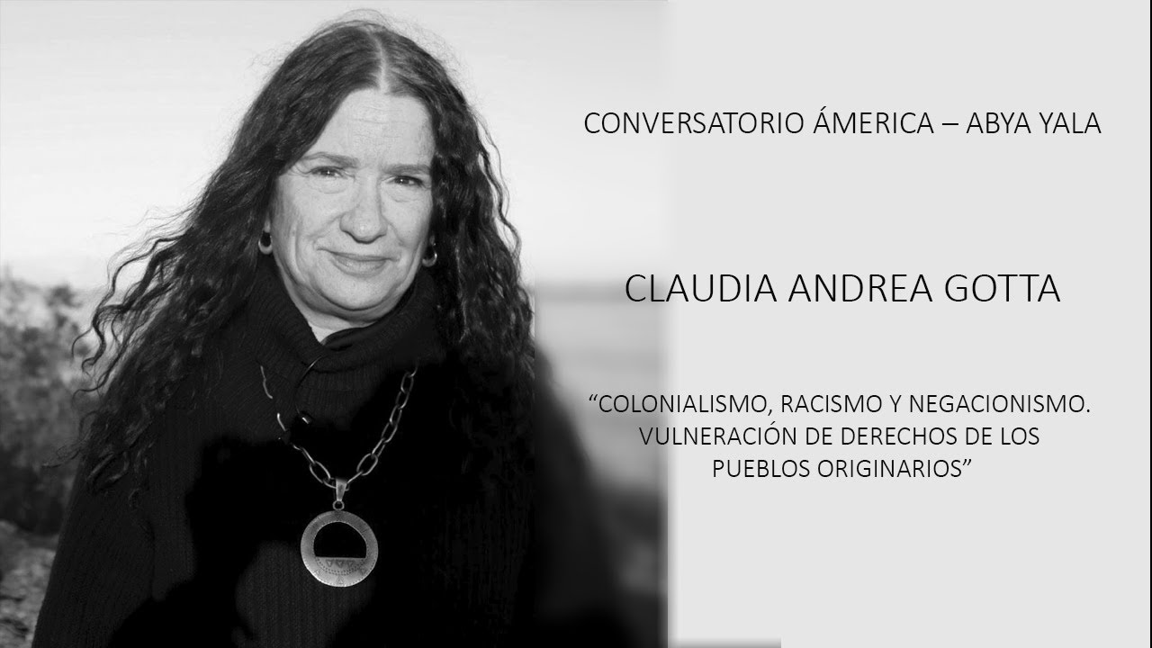 CONVERSATORIO AMÉRICA-ABYA YALA. CLAUDIA ANDREA GOTTA - YouTube