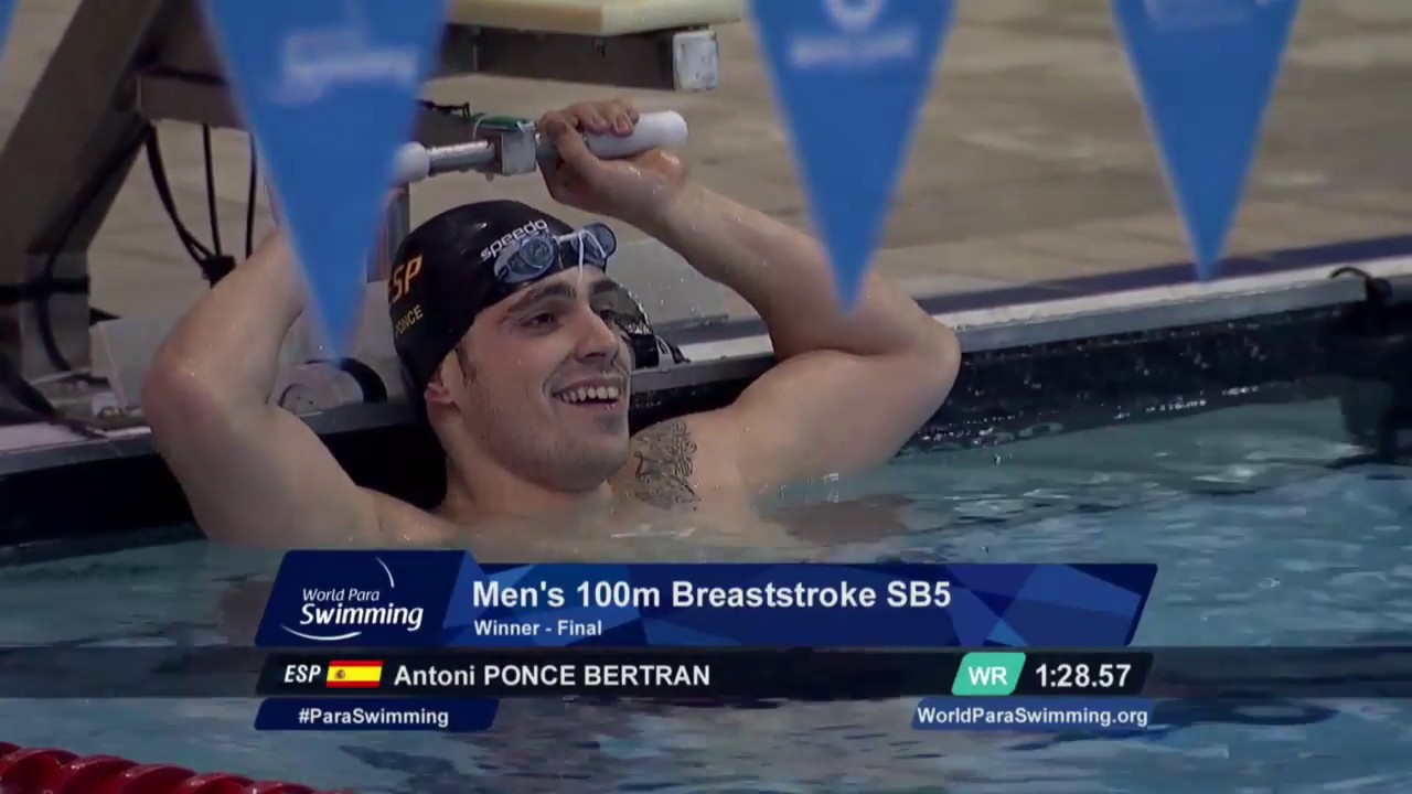 Men's 100 m Breaststroke SB5 | Final | Mexico City 2017 World Para ...