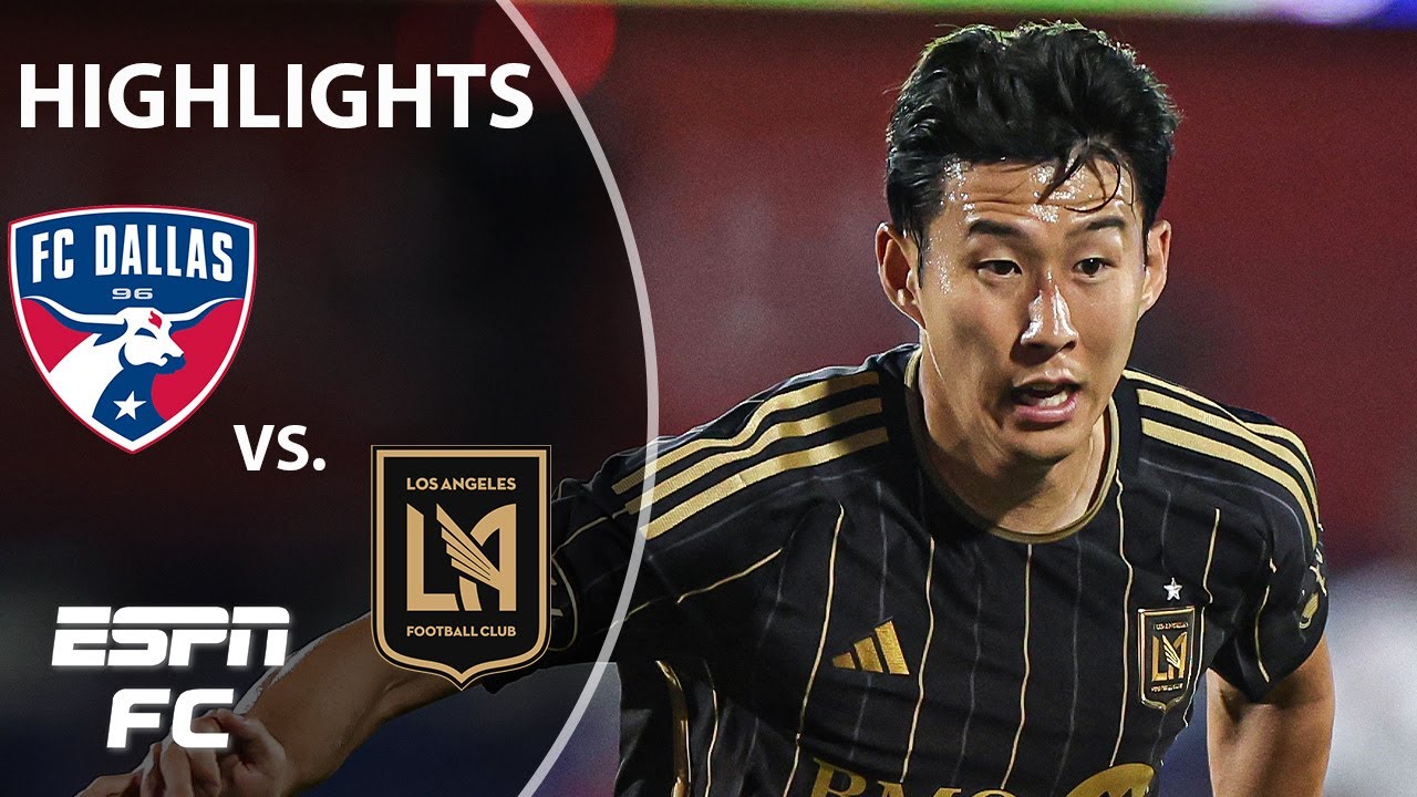 Son Heung-Min SCORES 🔥 FC Dallas vs. LAFC | MLS Highlights | ESPN FC ...