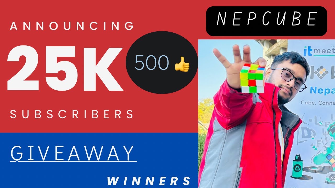 Who won the biggest giveaway?? cube distribution from ...