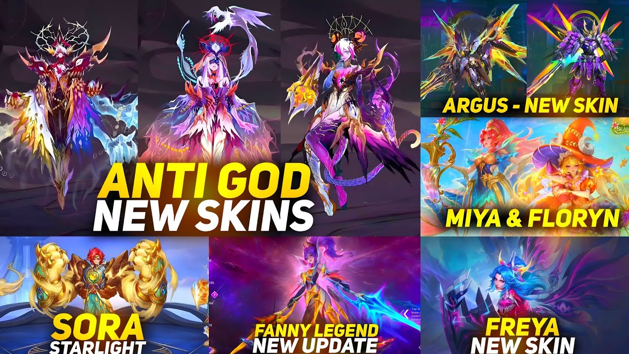 New Skins Anti Squad | Fanny Legend Updates | Miya & Floryn Seasonal ...