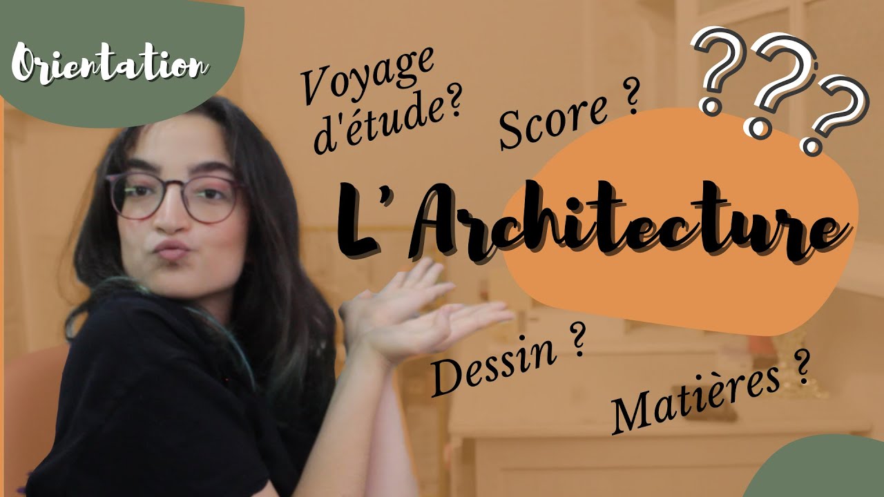 Les études en architecture a l'ENAU - YouTube