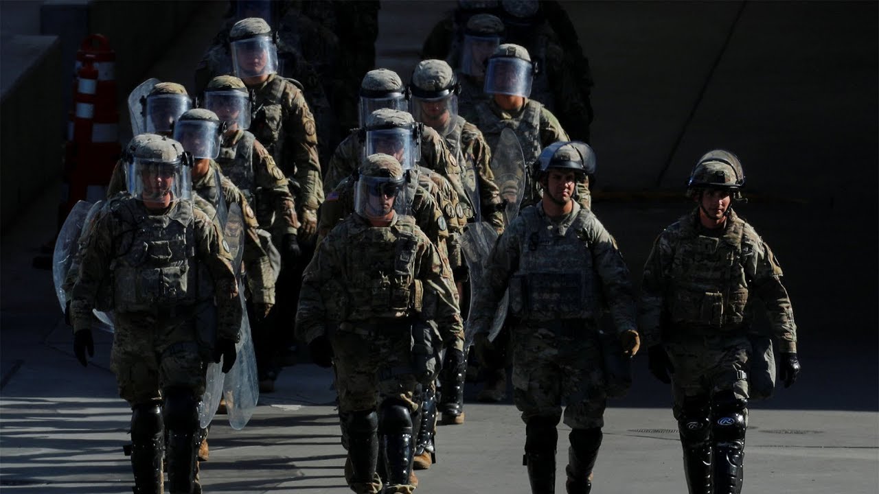 Pentagon extends Mexico border mission until end of September - YouTube