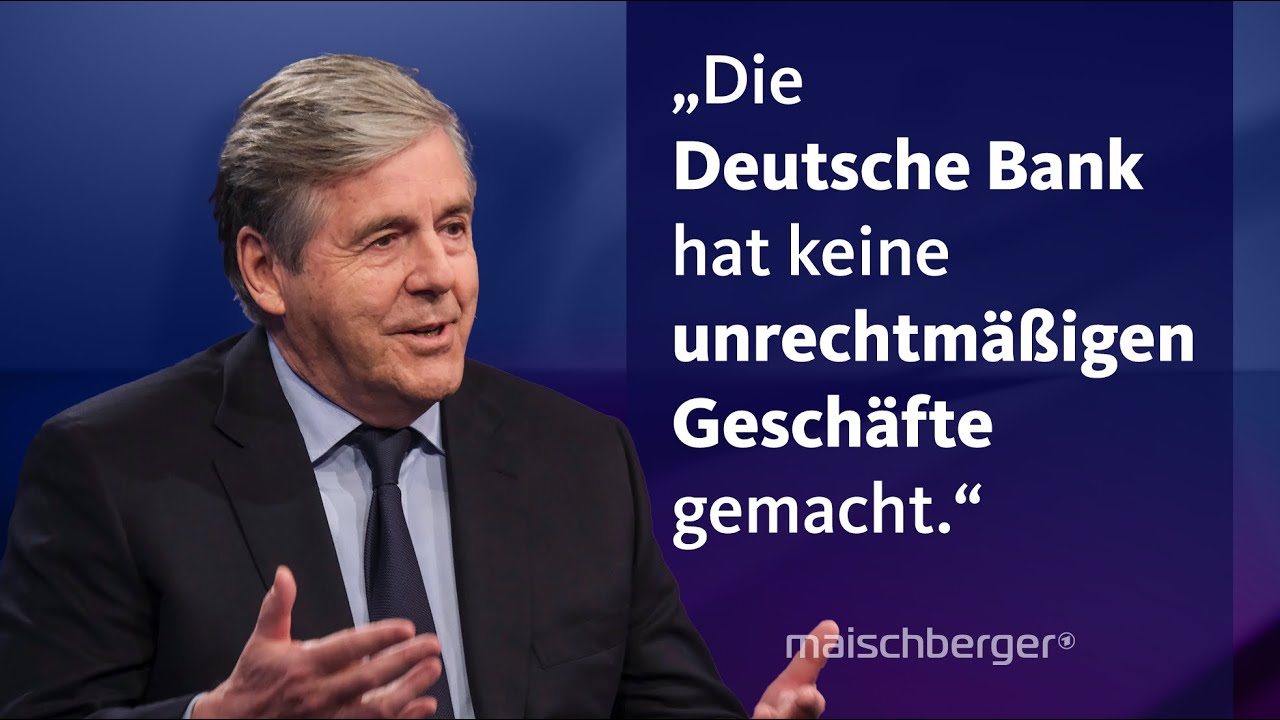 Josef Ackermann über seine Zeit als Vorstandsvorsitzender der Deutschen ...
