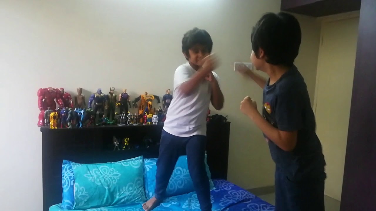 Mma fighting fake fight 1 - YouTube