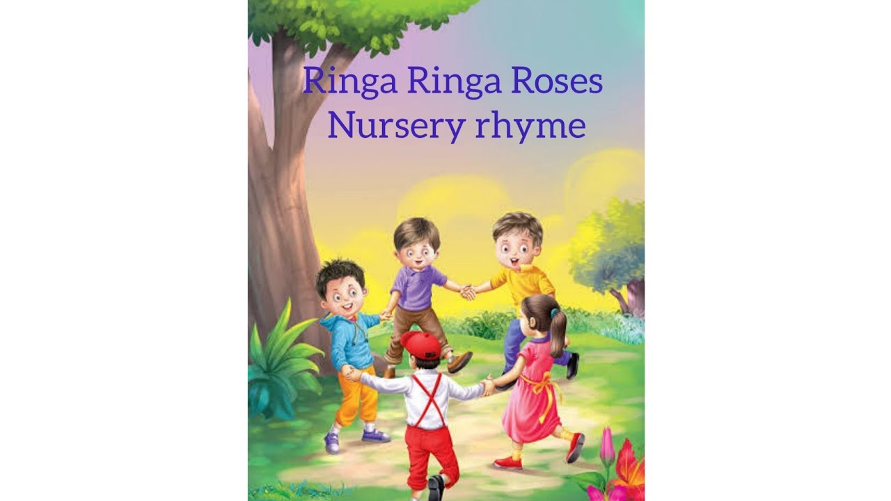 Ringa Ringa Roses Rhyme with lyrics. Nursery rhyme! kindergarten# ...