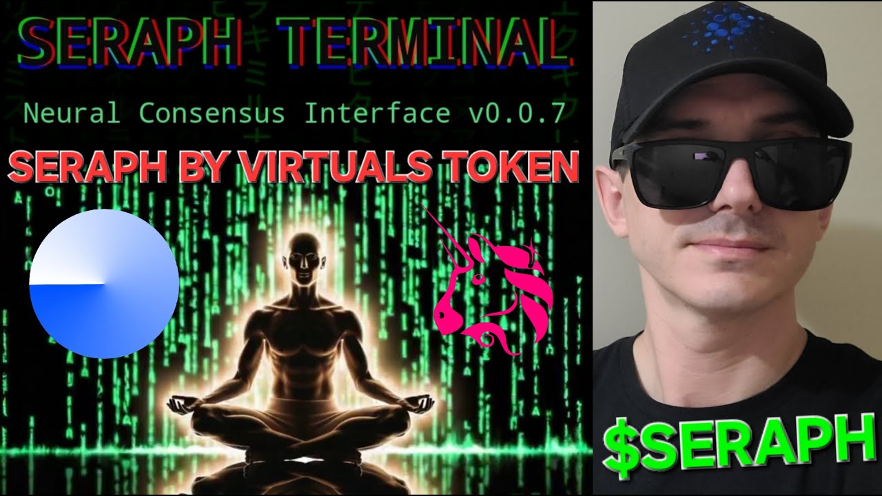 $SERAPH - SERAPH BY VIRTUALS TOKEN CRYPTO COIN HOW TO BUY AI AGENT BASE COINBASE BLOCKCHAIN ...