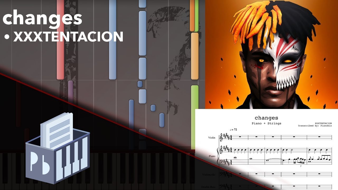 changes - XXXTENTACION (Piano Tutorial) - YouTube