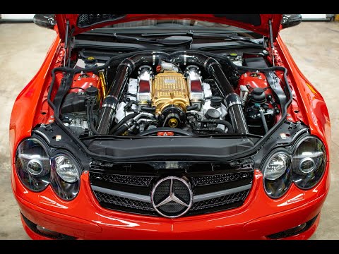 Walkaround and tour of custom Mercedes Benz SL55 AMG. Sounds and looks ...