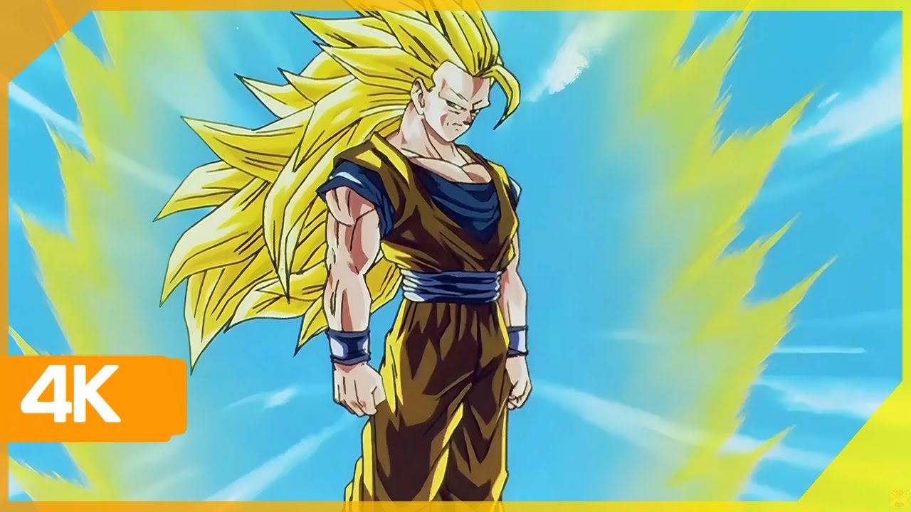 Dragon Ball Z : Goku Goes Super Saiyan 3 Remastered 4K (2160p) - YouTube