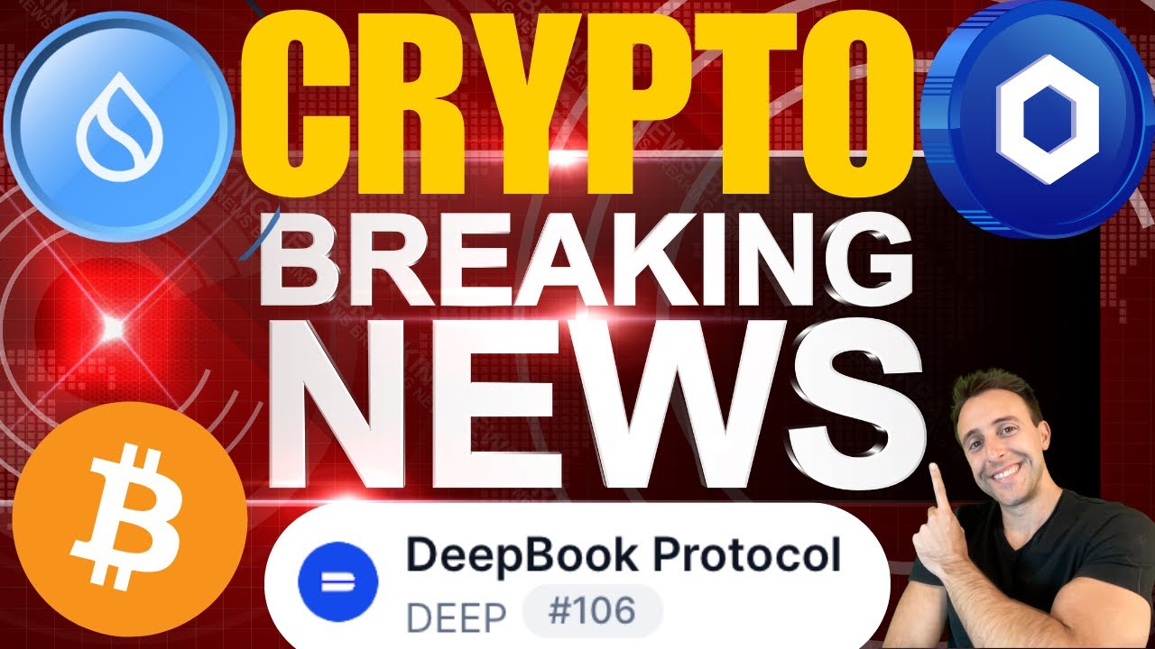 DEEPBOOK PROTOCOL, SUI, CHAINLINK, & BITCOIN NEWS TODAY! - YouTube