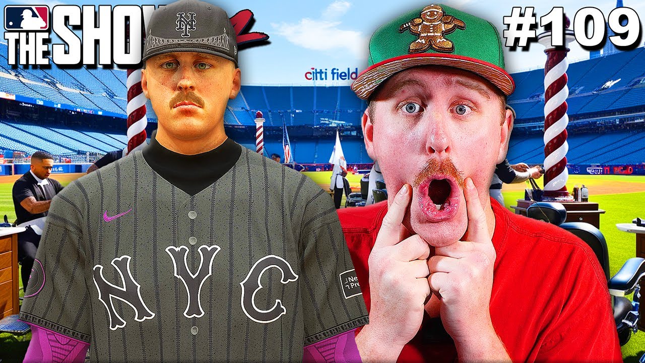 MUSTACHE POWER NEEDS TO BE FEARED! | MLB The Show 24 | Road to the Show ...