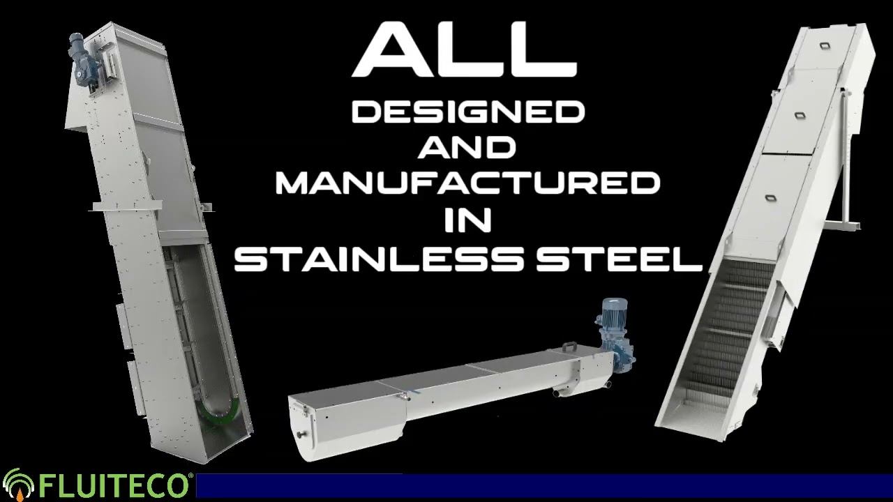 Multi-Rake Bar Screen + Step Screen + Compactor - ALL IN 1 - YouTube