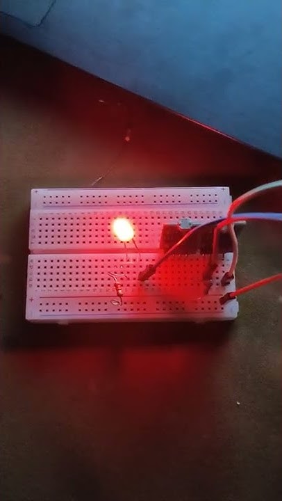 Automatic night lamp model using LDR AND LED Arduino IOT - YouTube