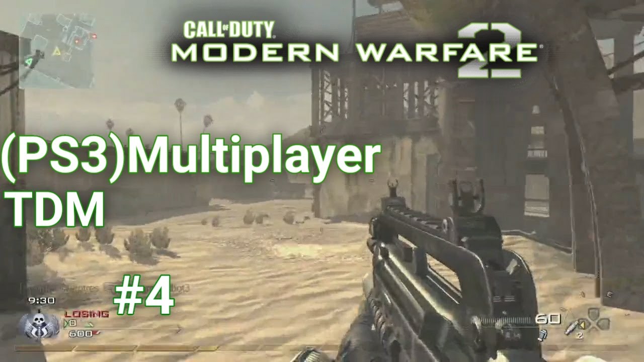 Call of Duty: Modern Warfare 2 - (PS3) Multiplayer TDM Gameplay #4 ...