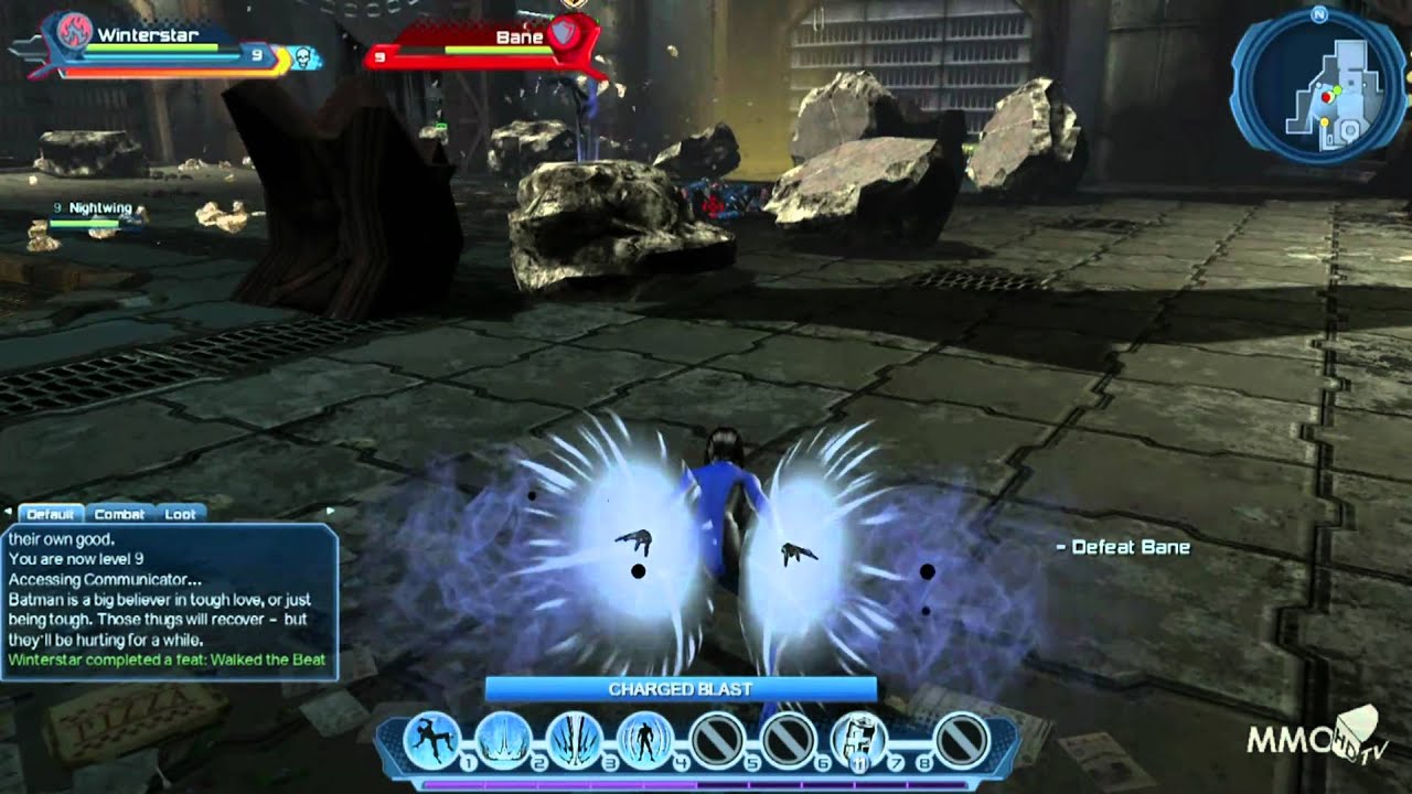 DC Universe Online Fighting Bane beside Nightwing Gameplay - MMO HD TV ...