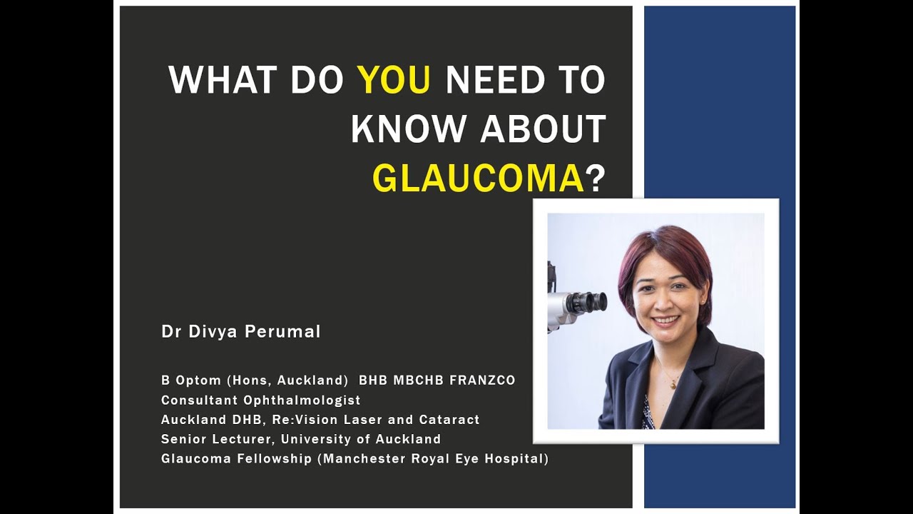 Introduction to Glaucoma with Dr Divya Perumal - Re:Vision - YouTube