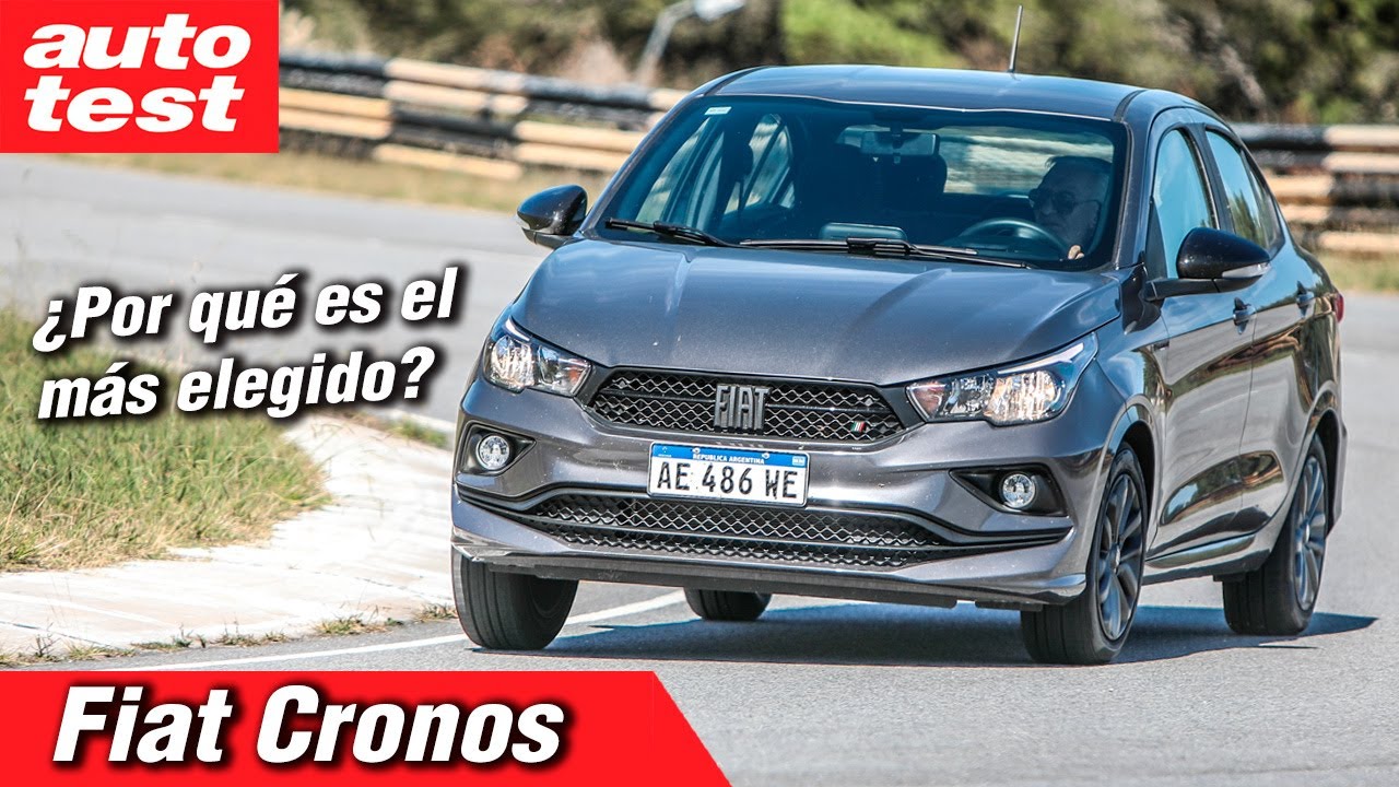 Fiat Cronos S-Design 1.3 - Test Drive - YouTube