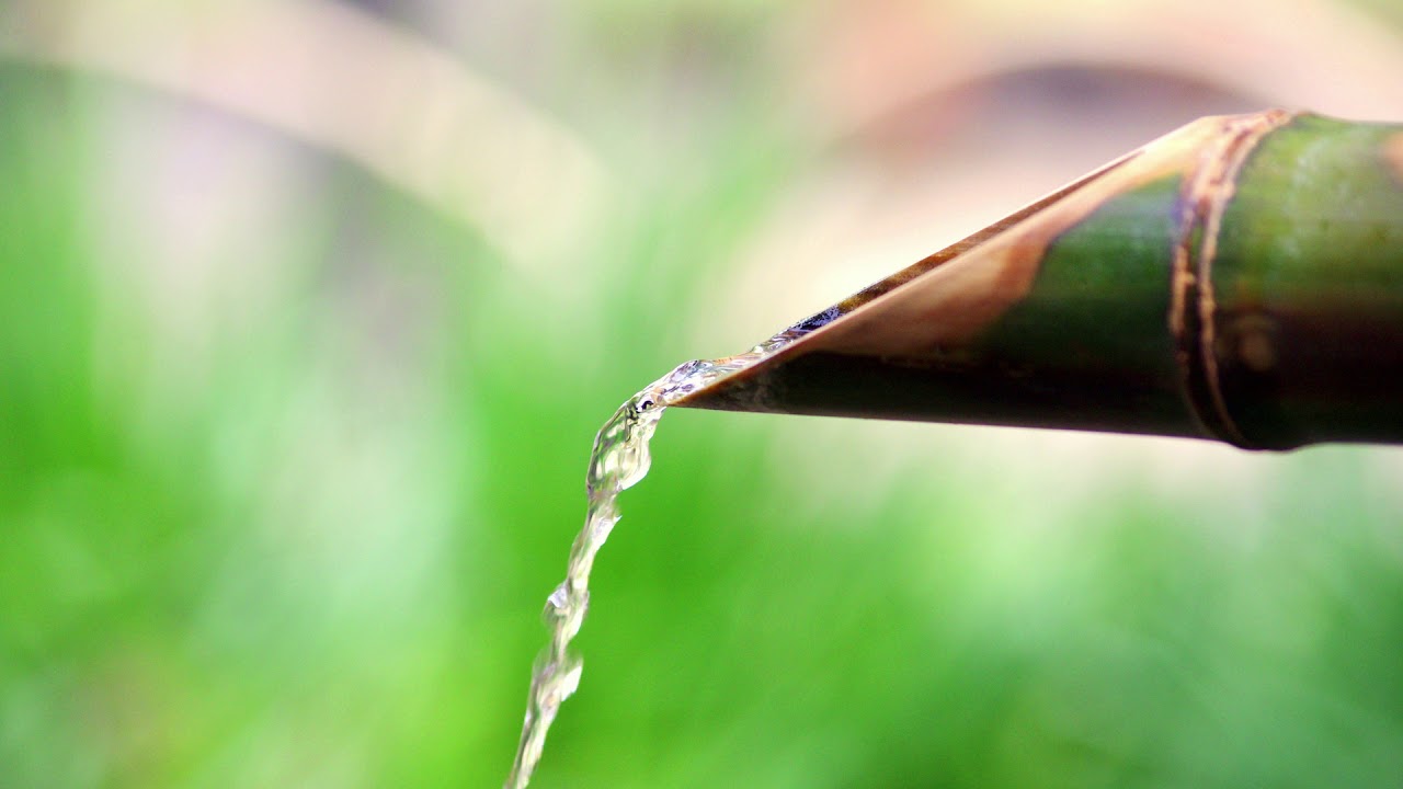 BAMBOO WATER FOUNTAIN - Relax and enjoy - YouTube
