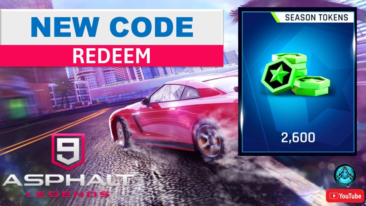 🎁🎉Asphalt 9 Legends! New Redeem Code 🎉🎁Hurry!! Limited time Code ...