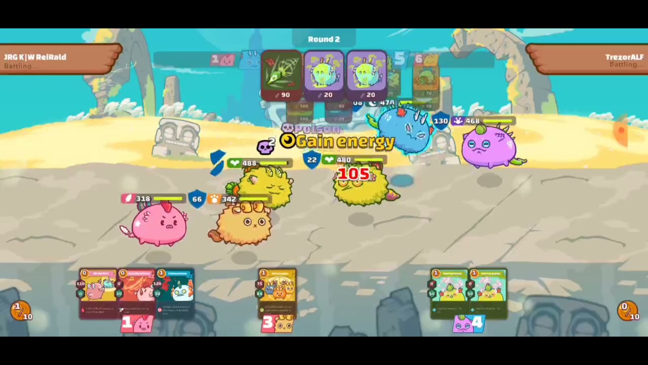 Axie Infinity Gameplay: Lason x Kiss - YouTube