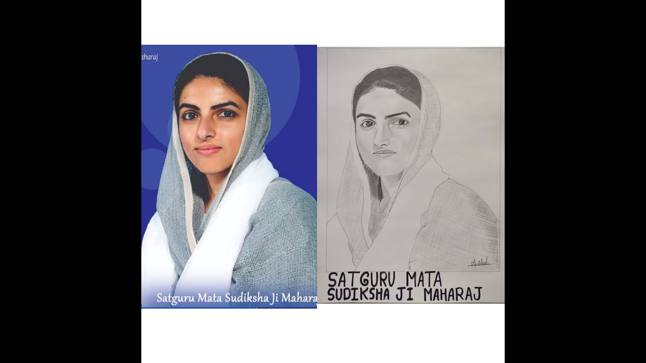 Sketch || MAINE DHUDH LIYA RE JAG SARA || NIRANKARI || drawing ...