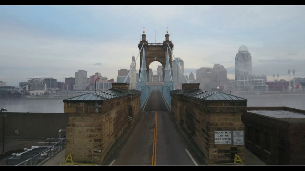 Roebling Bridge 150th Anniversary Drone Bonus Footage - YouTube