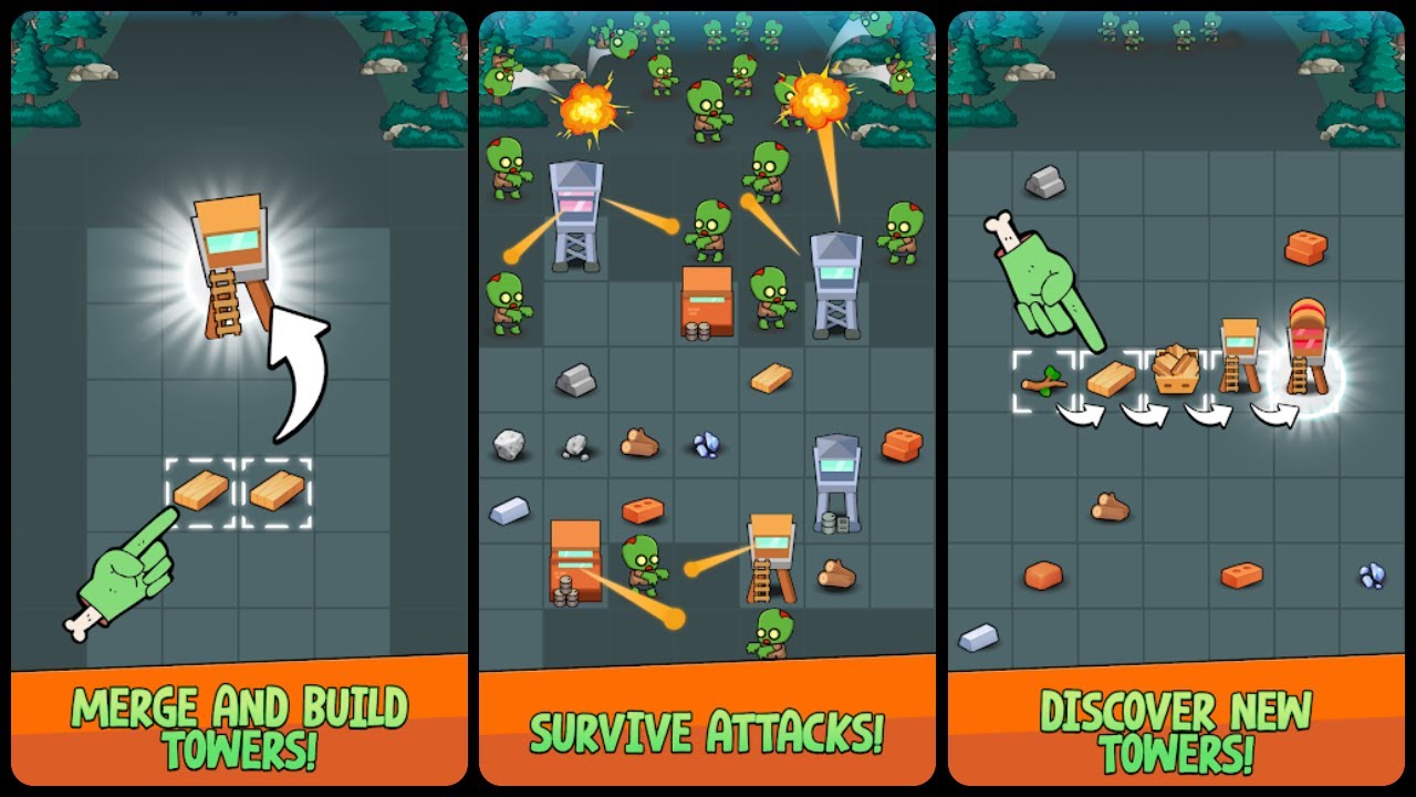 Zombie Defense - Survival Game Gameplay Android (Download Game) - YouTube