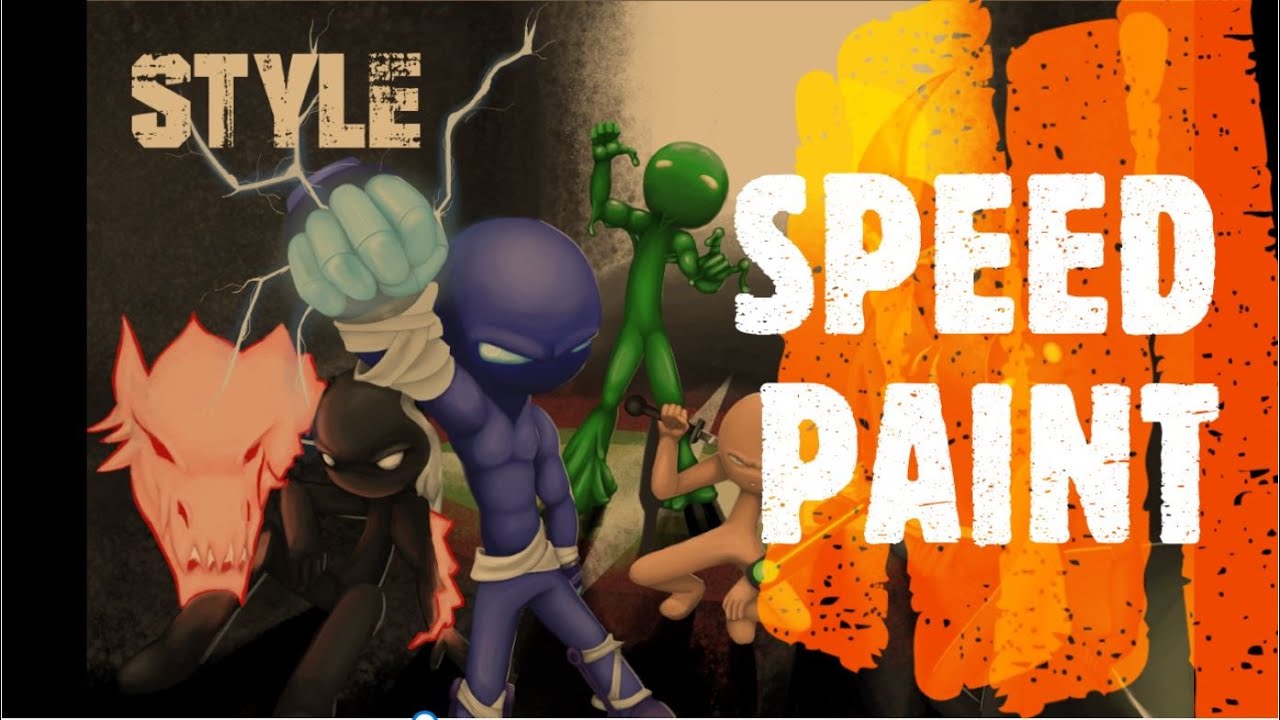 SPEED PAINT I RHG Clan Style Tribute - YouTube