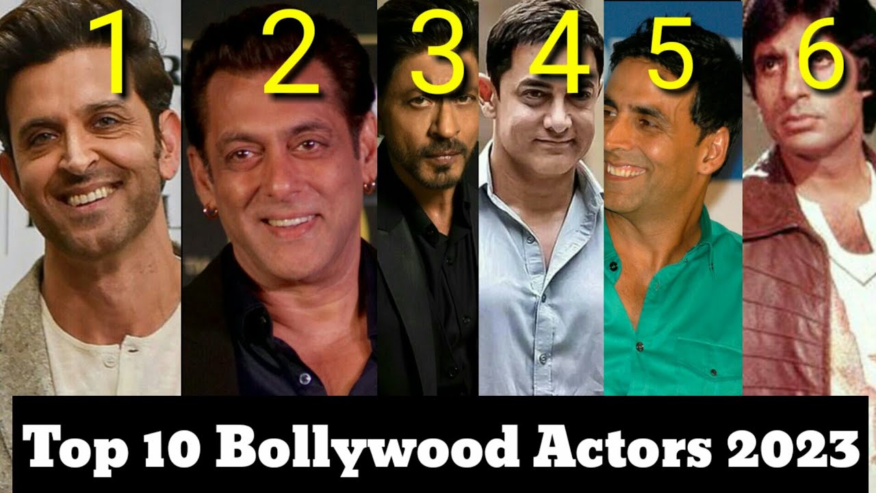 Top 10 Bollywood Actors 2023 - YouTube