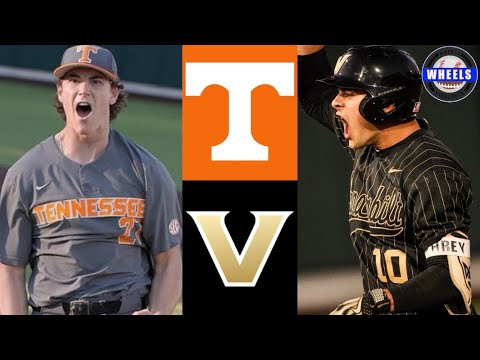 #1 Tennessee vs Vanderbilt Highlights (G1) | 2024 College Baseball ...