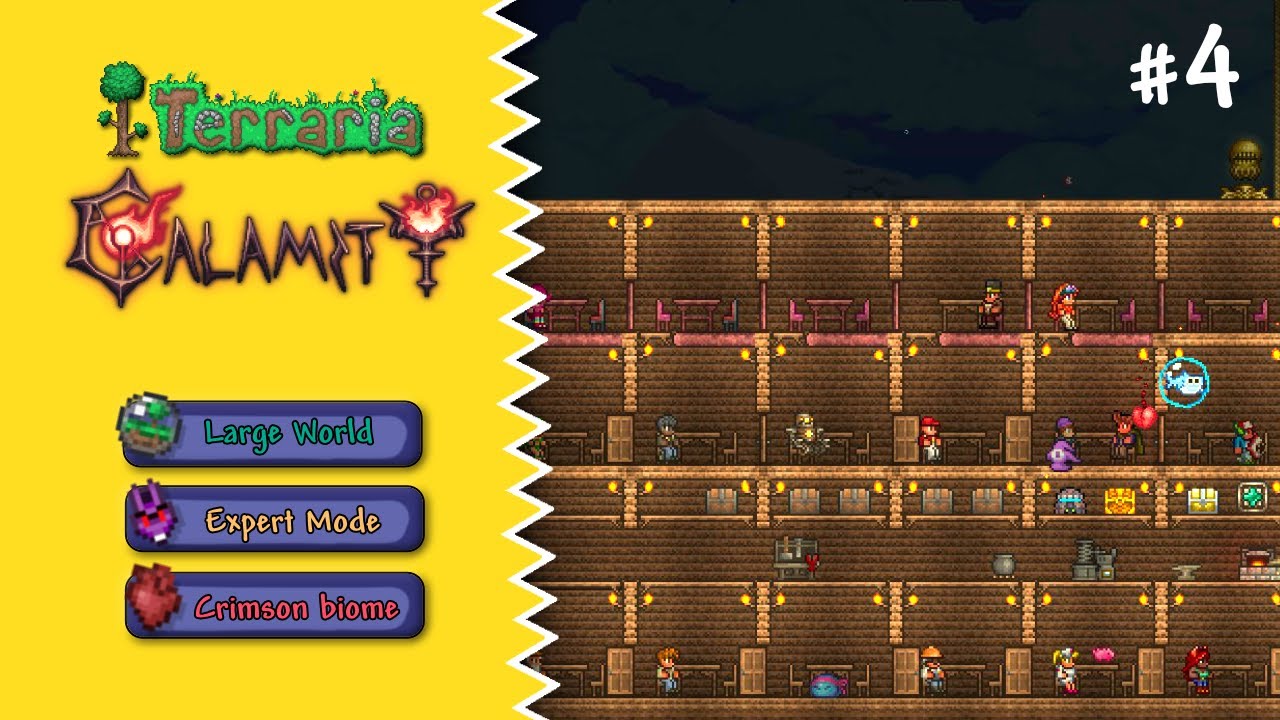 🔴LIVE! - VPLAYS Terraria Calamity Mod | Large World, Extreme Difficulty ...