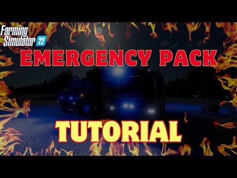 Emergency pack | Farming Simulator 22 | Tutorial på Svenska - YouTube