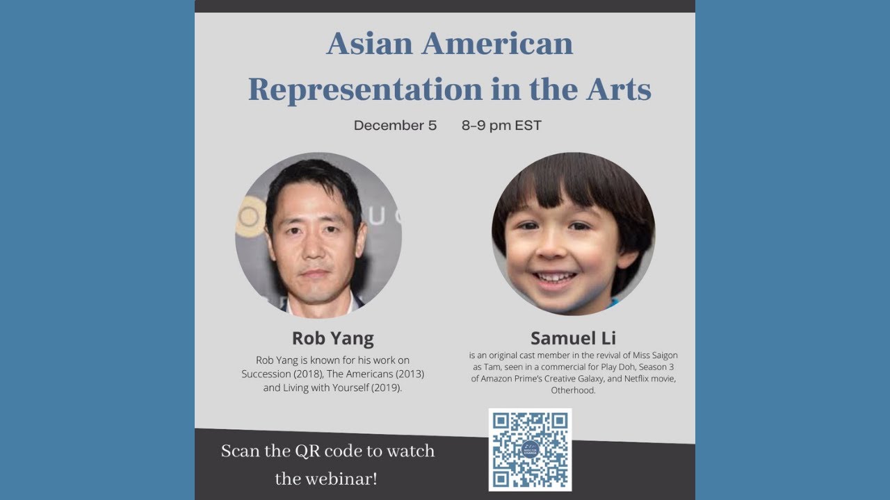 Asian American Representation in the Arts - YouTube