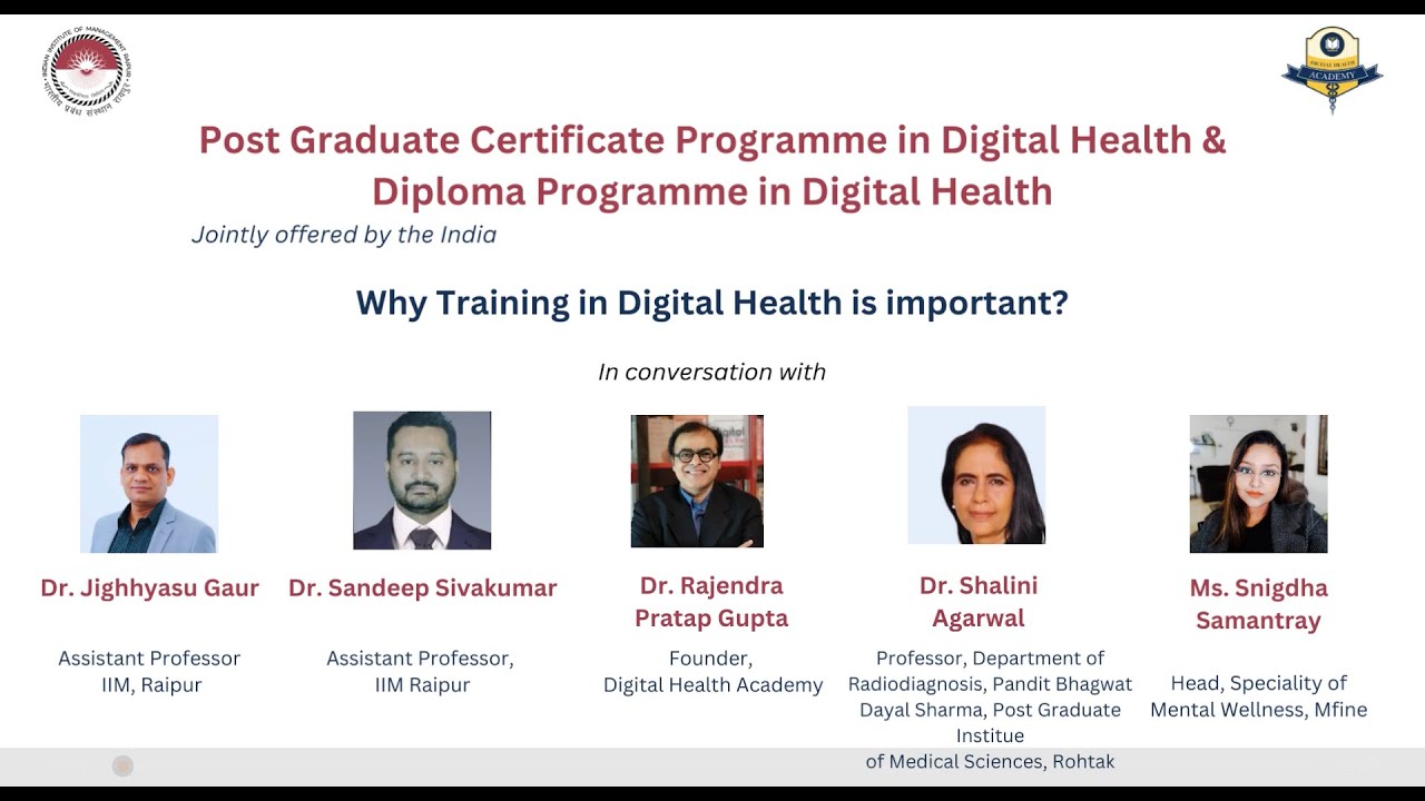Why the 'Certified Digital Health Professional (CDHP-TM) Course' is the ...