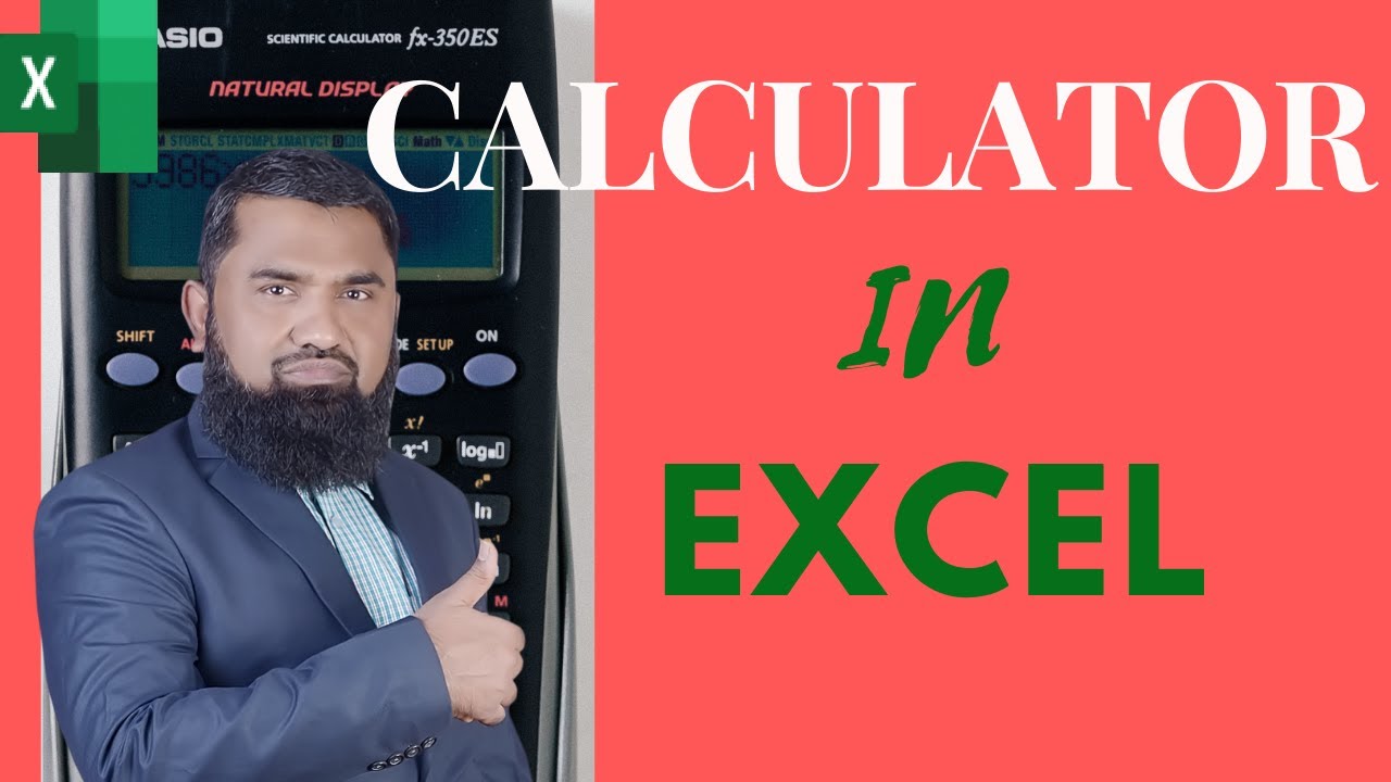 Calculator In Excel Open Calculator In Excel YouTube Calculator In Excel Open Calculator In Excel YouTube