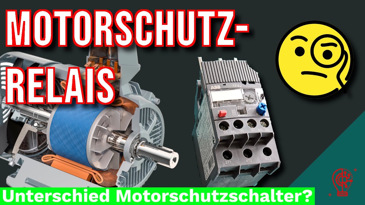Motorschutzrelais einfach erklärt - YouTube