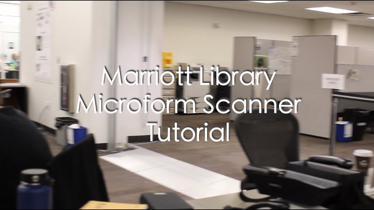 Microfiche Scanner Tutorial - YouTube