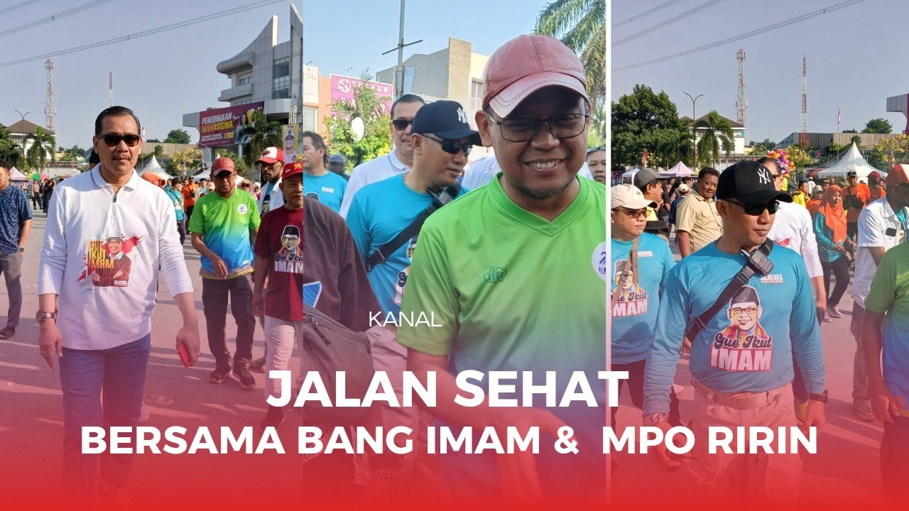 Gerak Jalan Bersama Bang Imam Dan Mpo RIRIN - YouTube