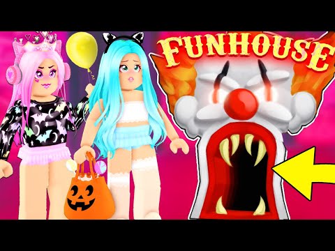 We Got TRAPPED In The Carnival Of TERROR... Roblox