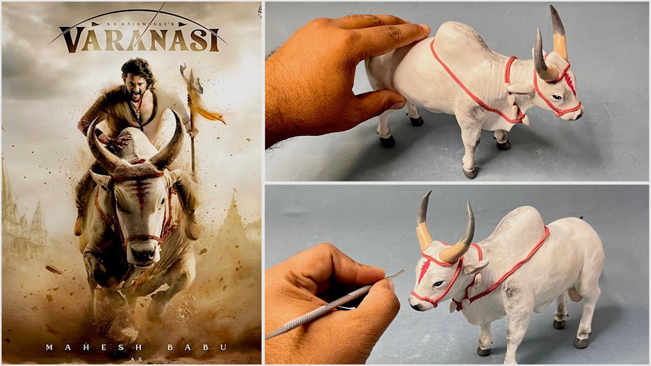 Clay Sculpture: How To Make A Bull with polymer clay ,fire bull making ...