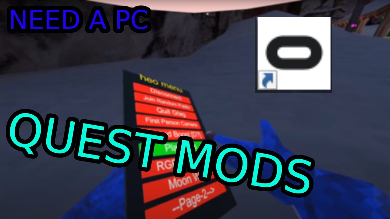How To Install Mods For Quest App On Gorilla Tag (NEED A PC) - YouTube