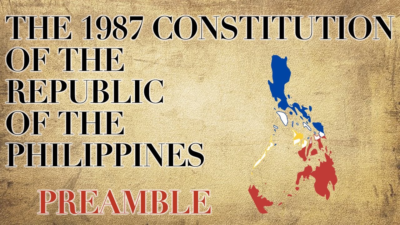 PREAMBLE "The Philippine Constitution" - YouTube