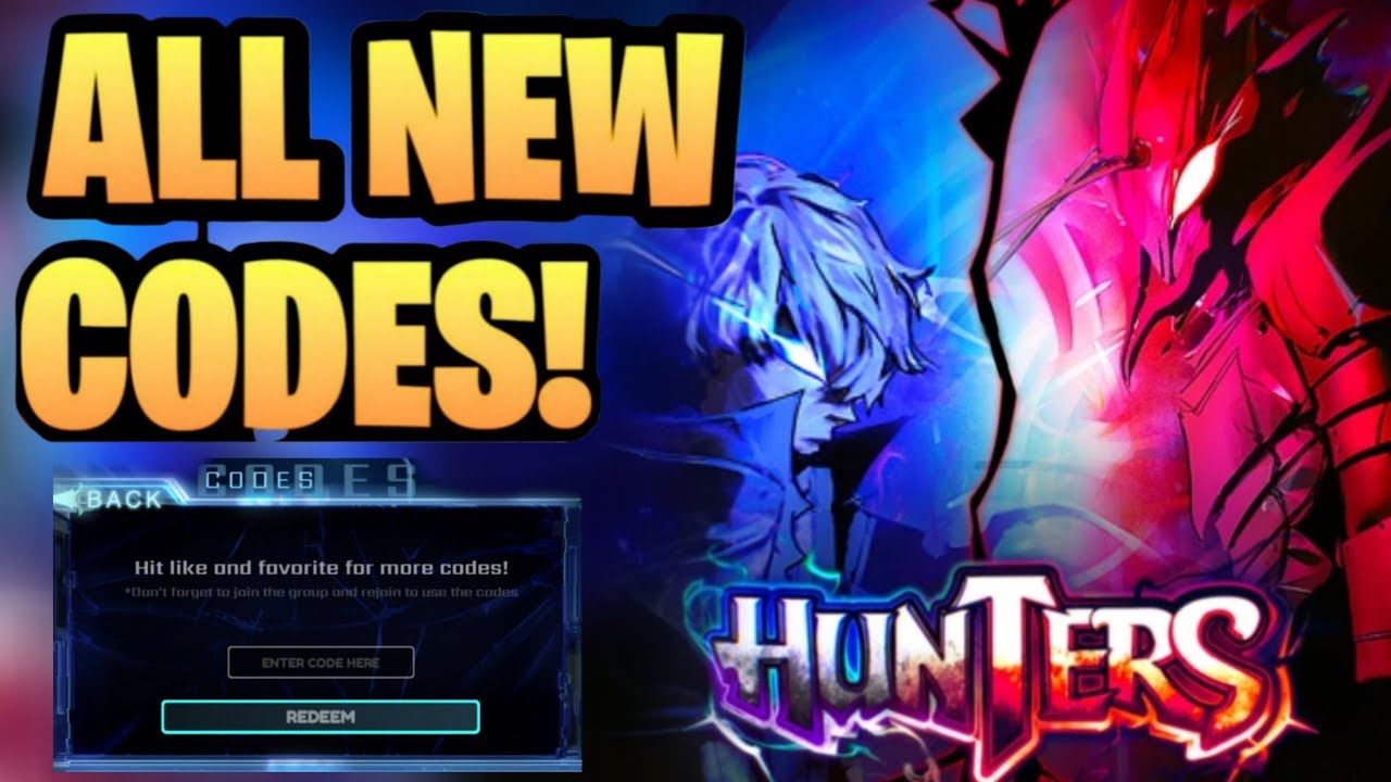 *NEW* ALL WORKING CODES FOR HUNTERS IN APRIL 2025! ROBLOX HUNTERS CODES ...