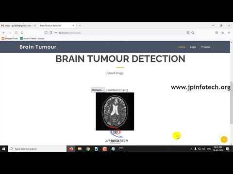 Brain Tumour Detection Using Deep Learning | Python IEEE Final Year Project - YouTube